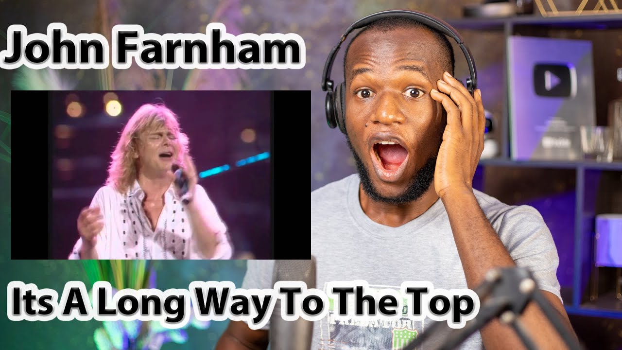 FIRST TIME hearing John Farnham | It's A Long Way To The Top LIVE 1994 ...