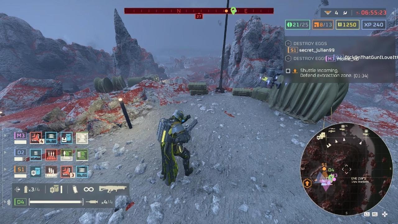 HELLDIVERS 2 Bombs Dropped on Extraction = 30 Samples Lost - YouTube