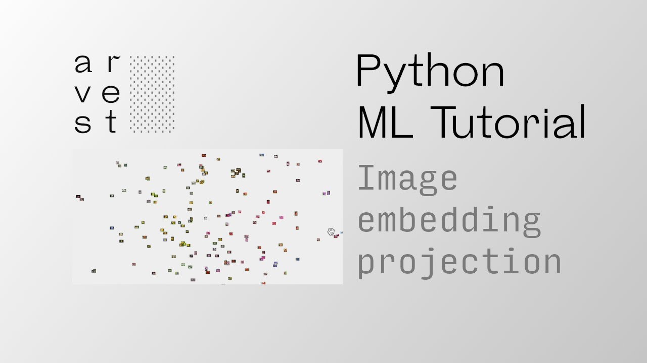 Python ML Tutorial | Image embedding projection - YouTube