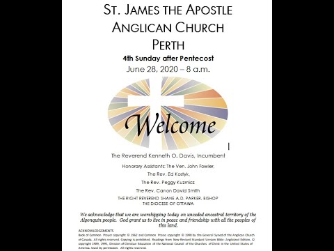 St. James Perth Live 4th Sunday after Pentecost - YouTube