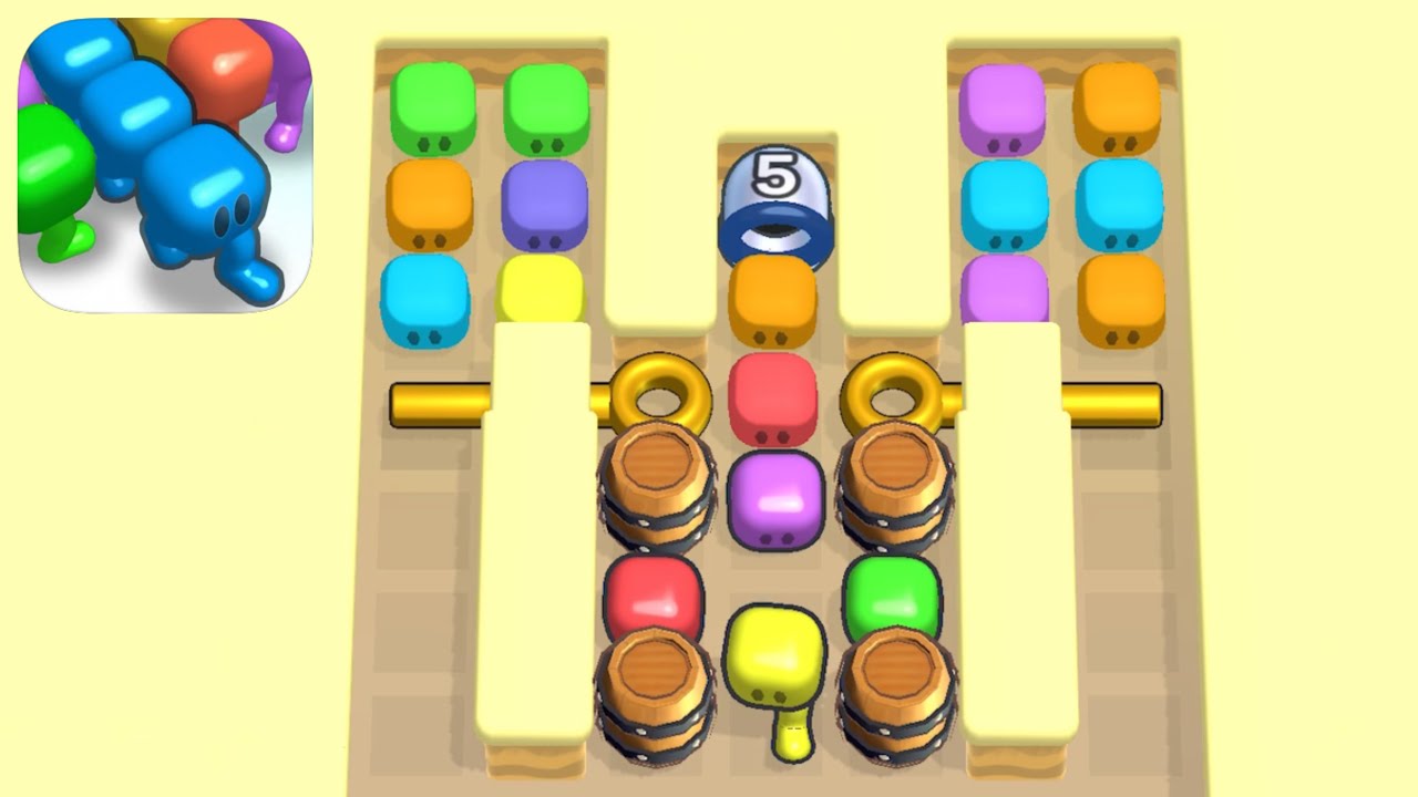 Block Jam 3D - All Levels Gameplay Android, iOS - YouTube