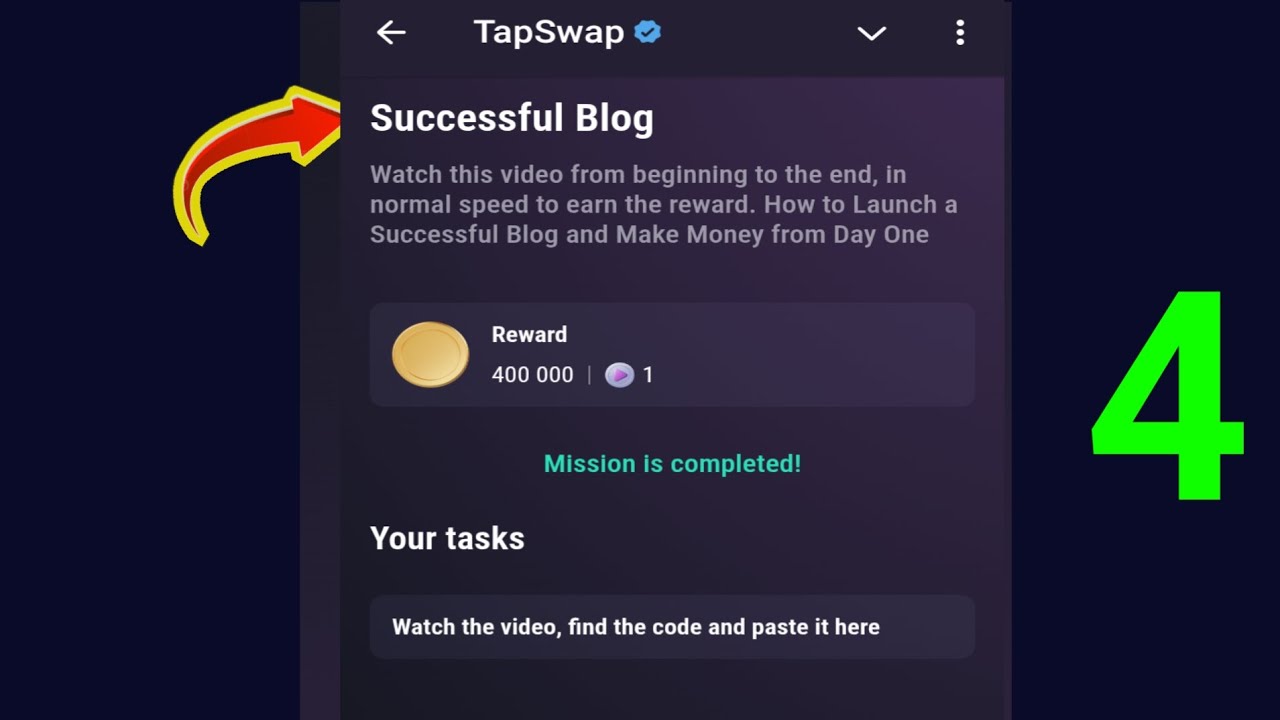Successful Blog | Tapswap Code | How to Launch a Successful Blog and Make Money from Day One ...