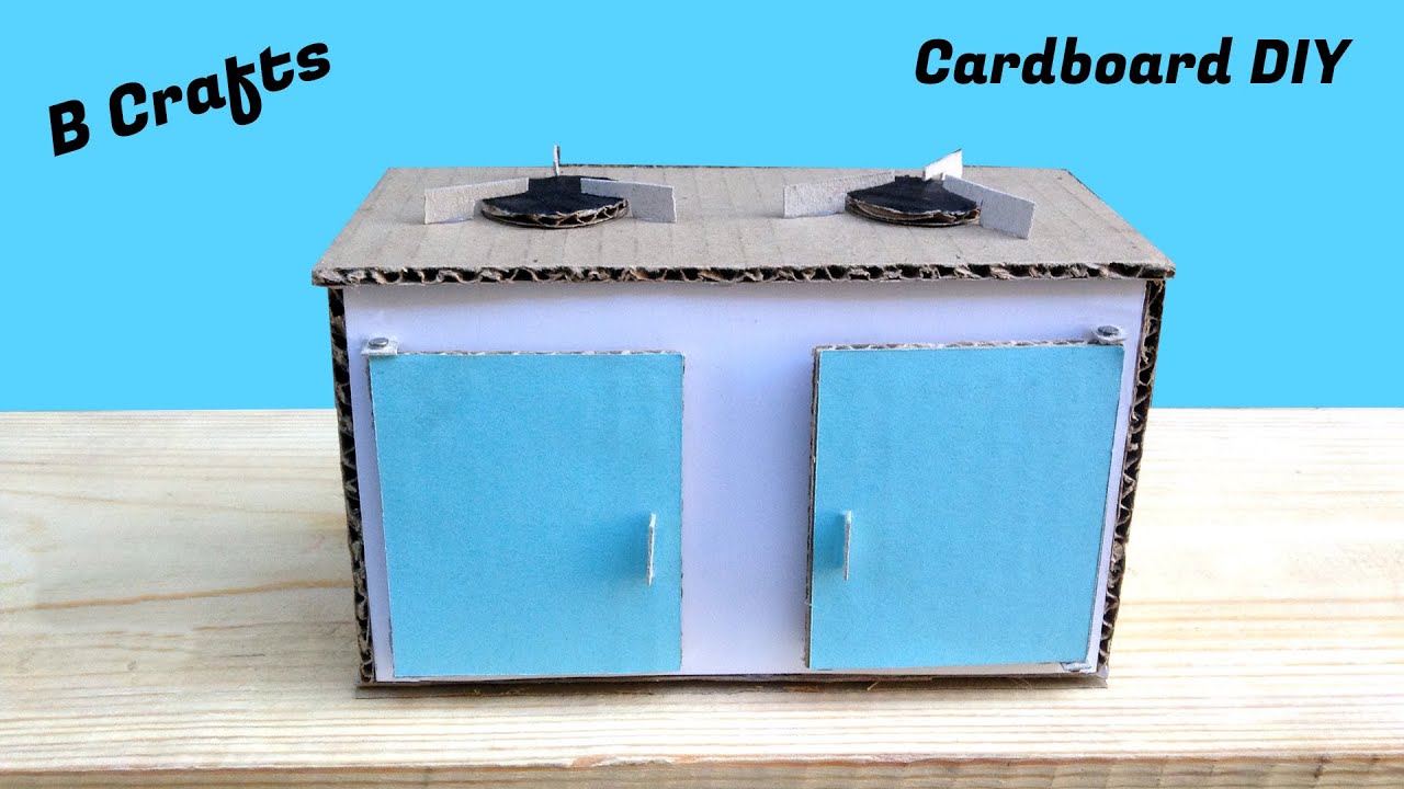 Amazing Mini Stove with Cardboard - DIY Craft - YouTube