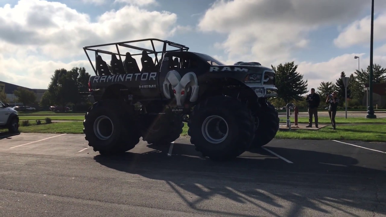 Raminator Monster Truck ride - YouTube