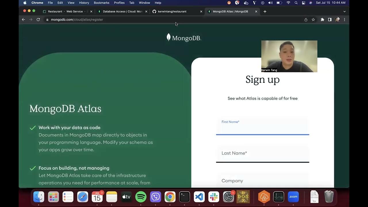 Deploying your FREE web service using Render, MongoDB Atlas, and Github - YouTube