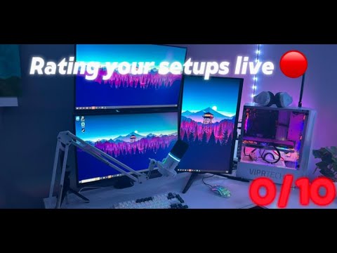 Rating YOUR guys Gaming setups! Road to 8k! - YouTube