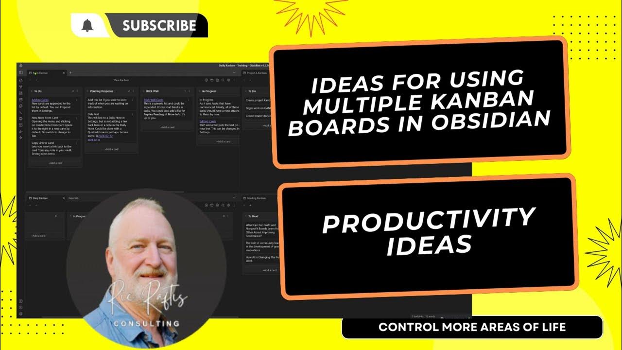 Mastering Task Management with Multiple Kanban Boards in Obsidian - YouTube