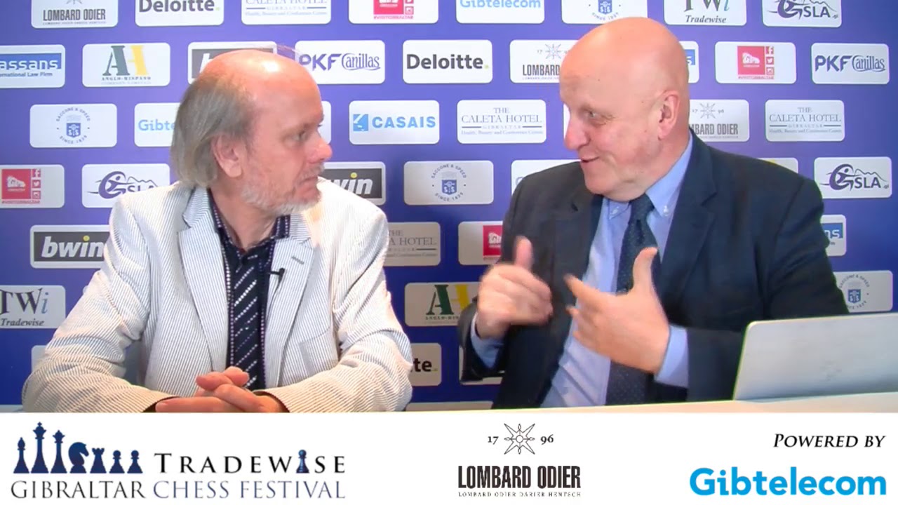 Stuart Conquest y Leontxo García, antes de día 6 - YouTube