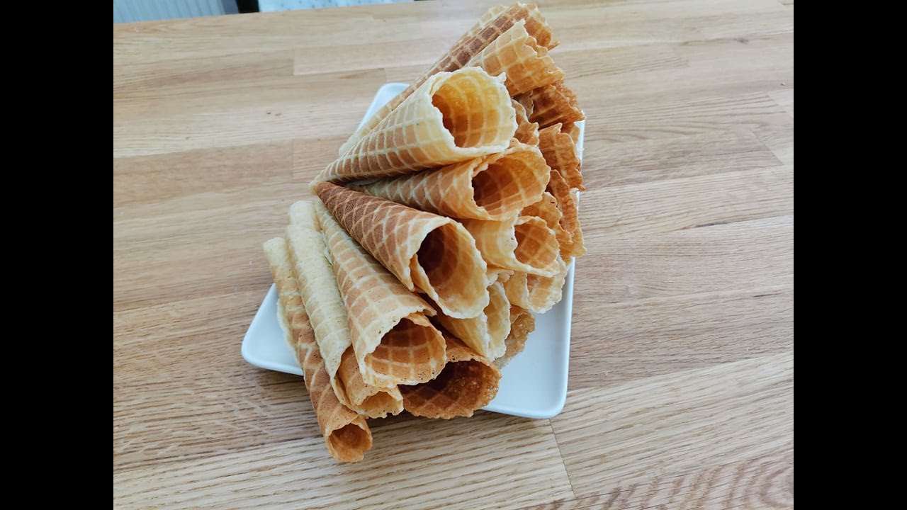 Naminiai vafliai - skonis iš vaikystės / Waffles - YouTube