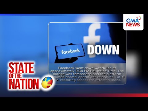 Facebook, IG, Messenger at iba pang serbisyo ng META, naka-down | SONA
