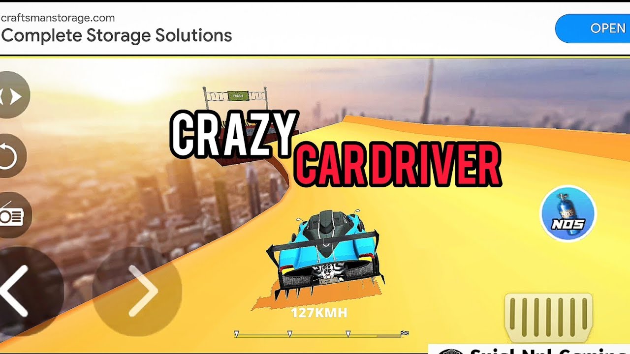 crazy car driver games android version games for android - YouTube
