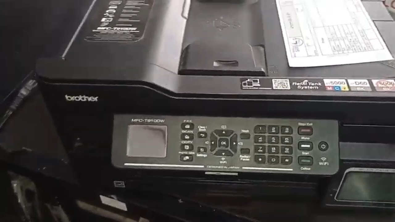 Brother dcp-t910dw disassembly, t910dw disassembly - YouTube