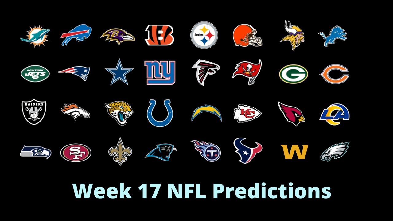 2020 WEEK 17 NFL PREDICTIONS - YouTube