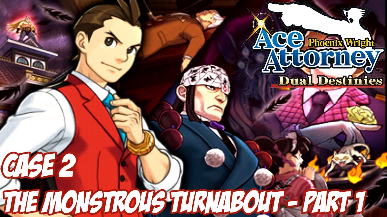Phoenix Wright: Ace Attorney - Dual Destinies - The Monstrous Turnabout Pt. 1 - YouTube
