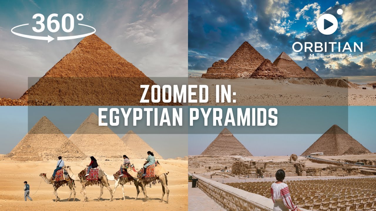 🏜️ Zoomed In: Egyptian Pyramids | 360° Virtual Tour of the Great ...