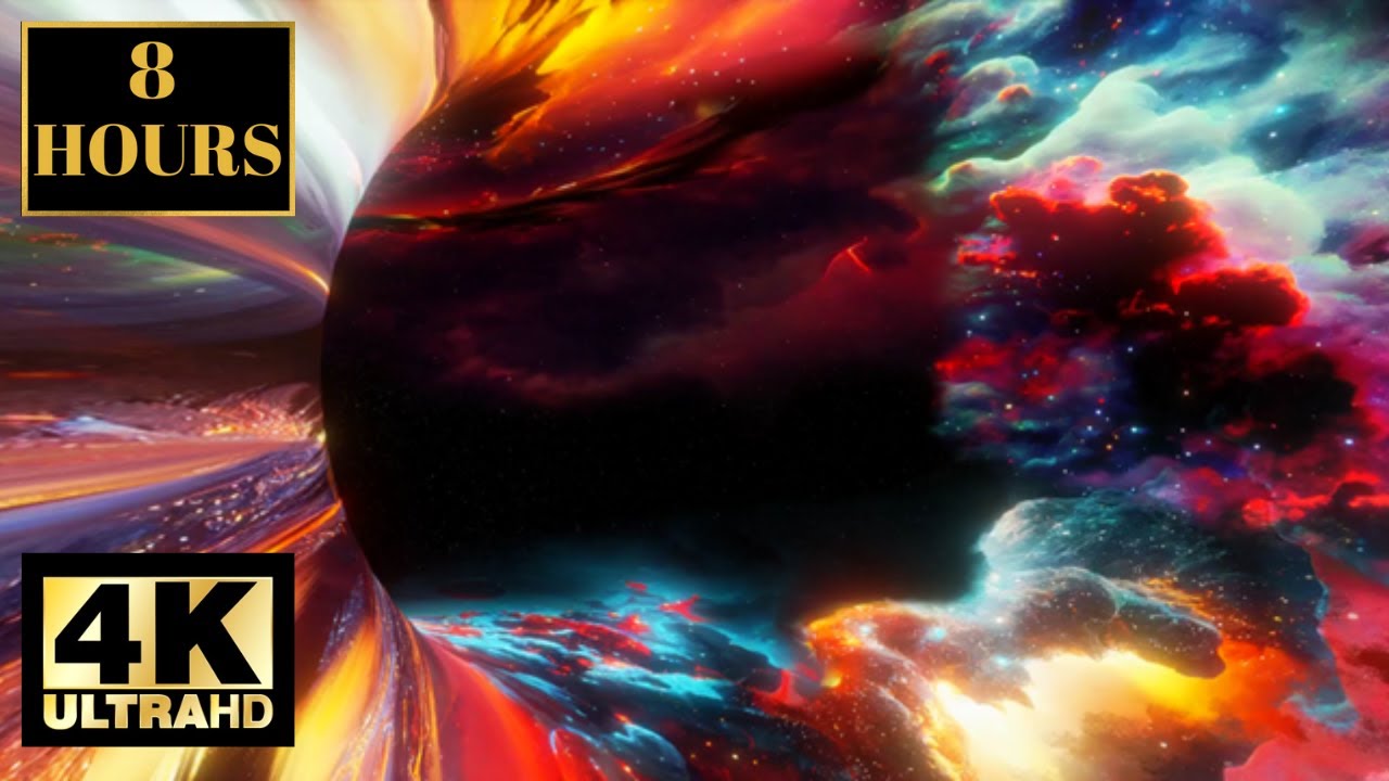 Abstract Colorful Vortex Wallpaper Screensaver Background With Happy ...