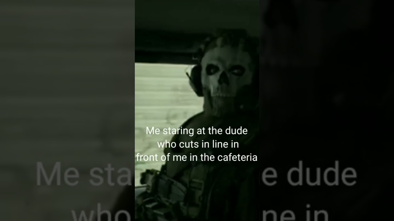 CoD mw2 remastered ghost meme - YouTube