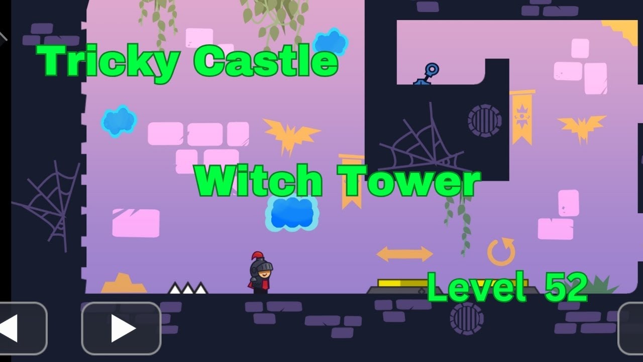 Tricky Castle Witch Tower Level 52 - YouTube