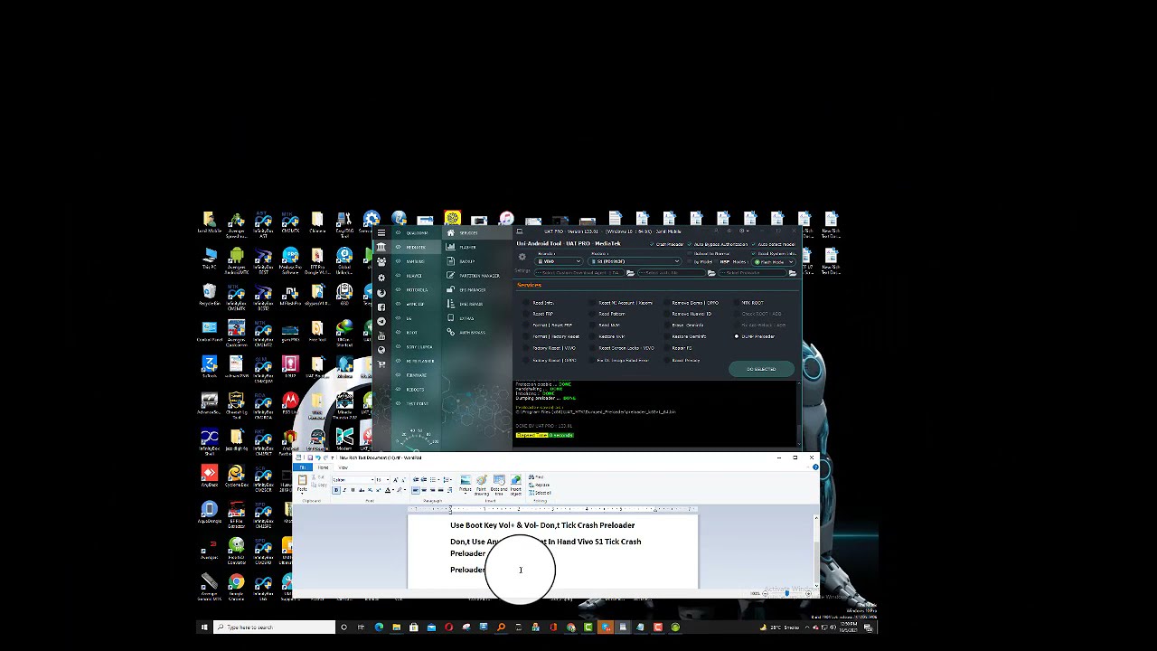 How To Read Dump Preloader Any Mtk Cpu By UAT Pro - YouTube