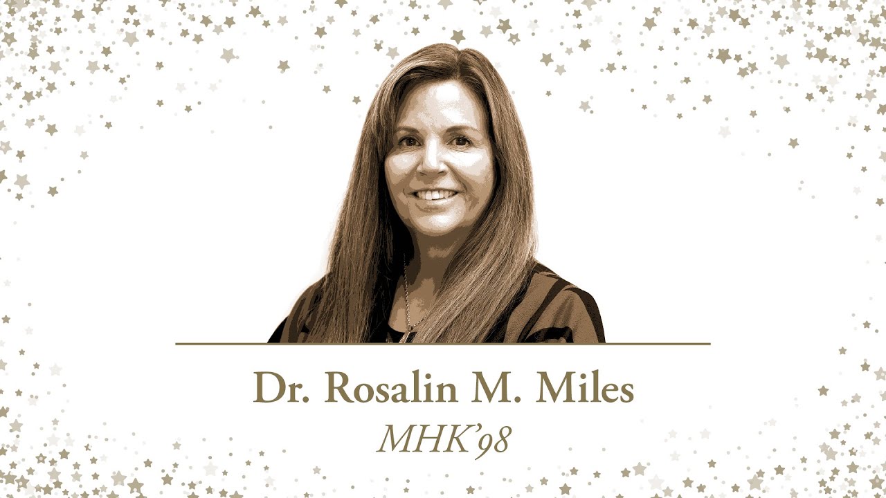 Dr. Rosalin M. Miles, MHK’98 - alumni UBC 2022 Achievement Awards - YouTube