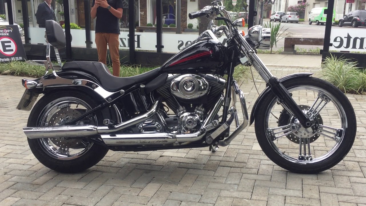 Harley-Davidson Softail FX 2008 - YouTube