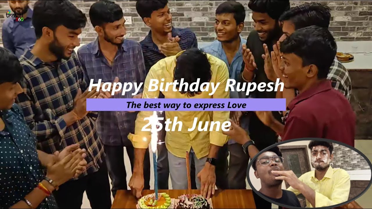 Happy Birthday Rupesh @rajdootriderrupesh1150 #1kcreator #birthday ...