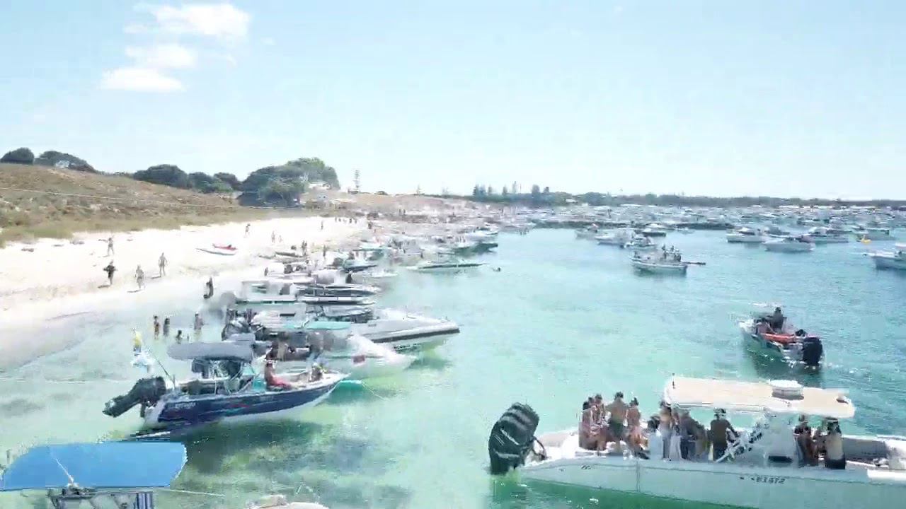 Rottnest swim raft up 2019 - YouTube