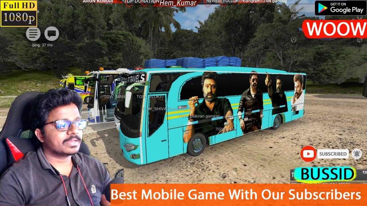 Mobile Bus Races APSRTC Express Bus Race with our subscribers | Bus ...