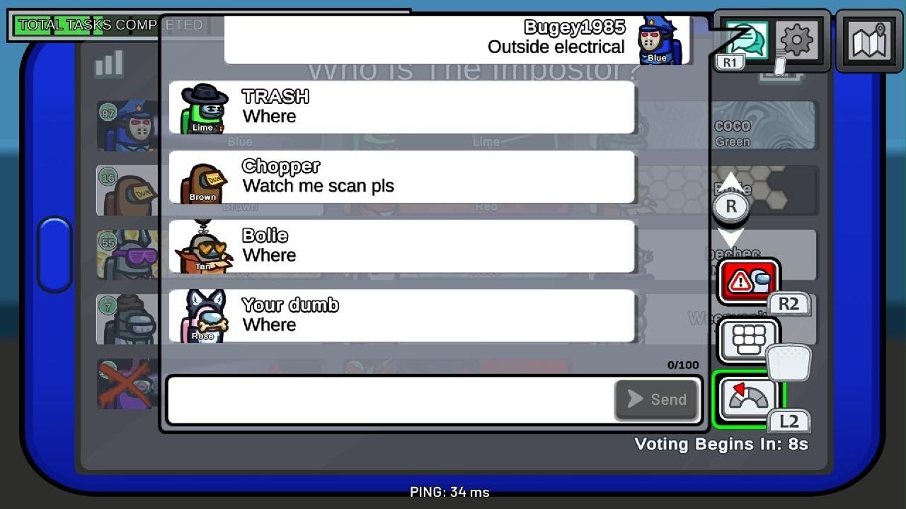 Among Us They ban me saying am teaming saying i seen rose kill 3 times ...
