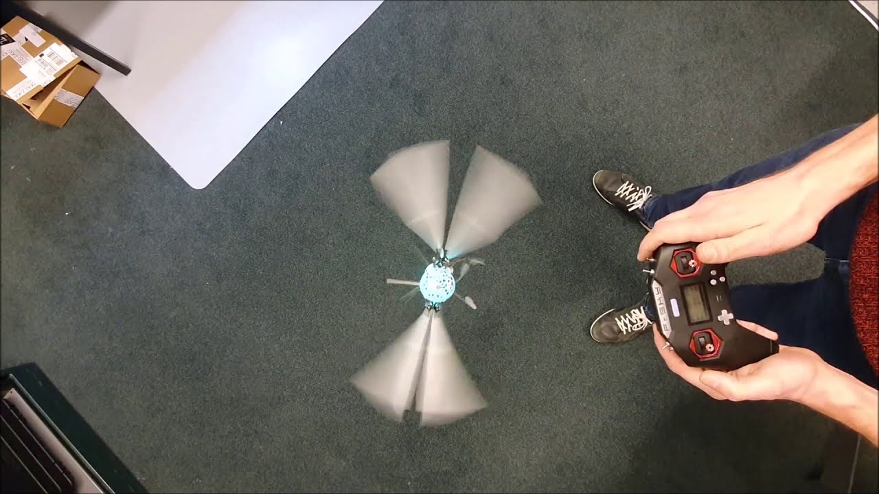 Flapper Drones - horizontal flight stability (no hands on controls ...