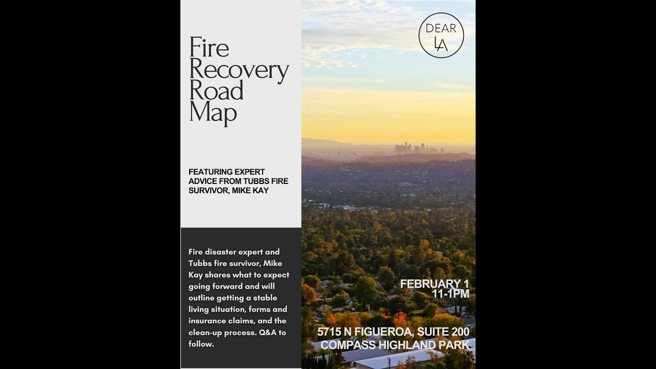 Fire Recovery Road Map with Mike Kay, Tubbs Fire Survivor - YouTube