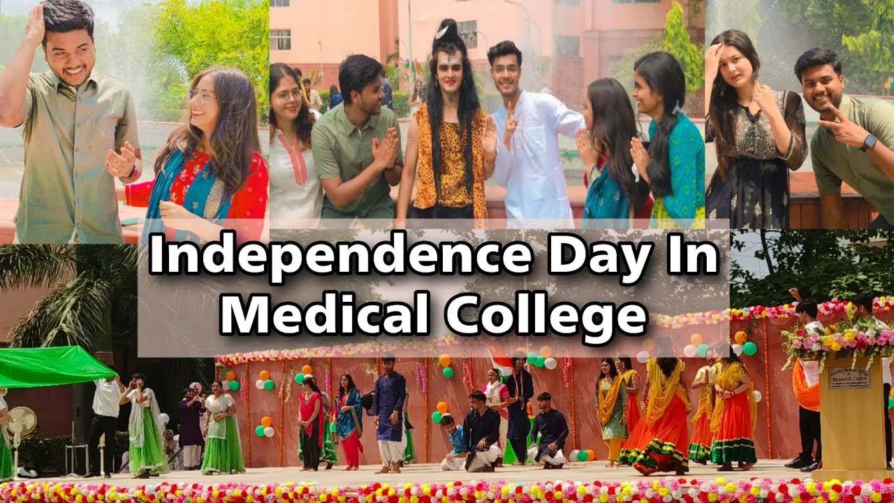 INDEPENDENCE IN MEDICAL COLLEGE🇮🇳🩺⚕️ || #mbbs #medicalcollege #dance # ...