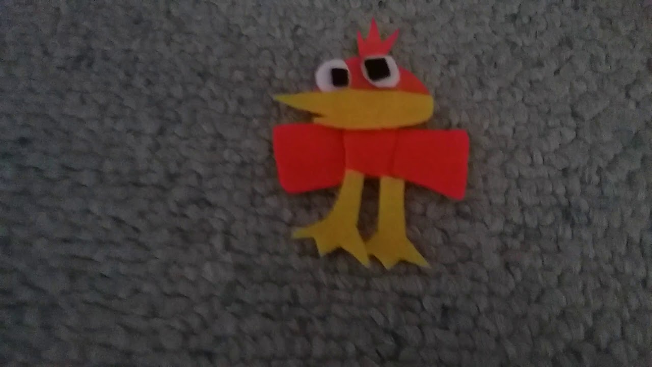 How to make Kazooie from Banjo Kazooie - YouTube