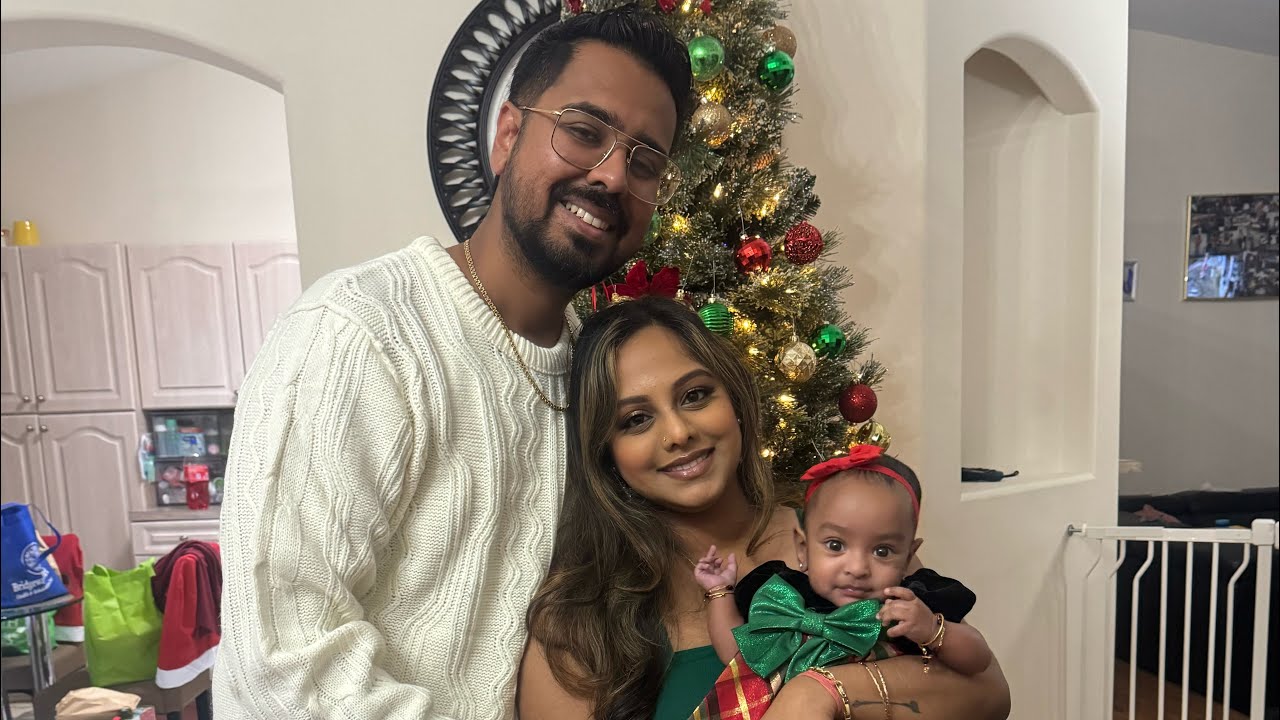 SAMIRA'S FIRST CHRISTMAS | SEASONS GREETINGS TO ALL | QUICK GUYANA RUM ...