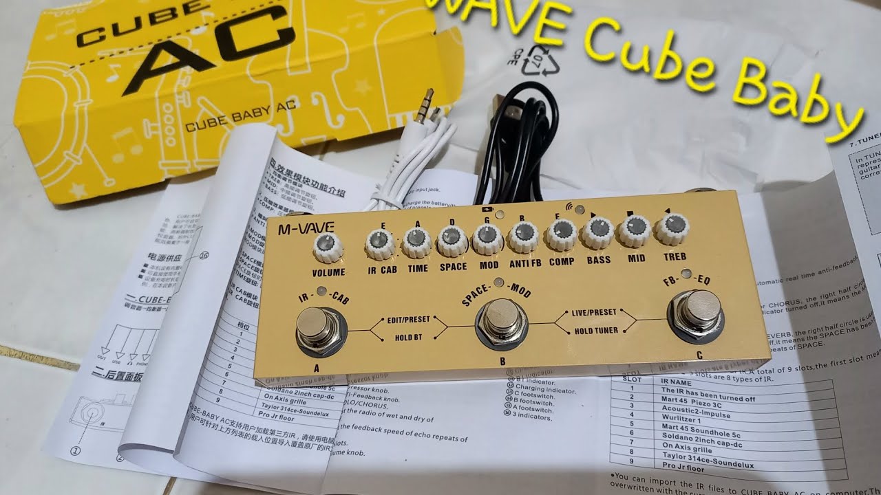 M-VAVE Cube Baby. First unboxing test. - YouTube