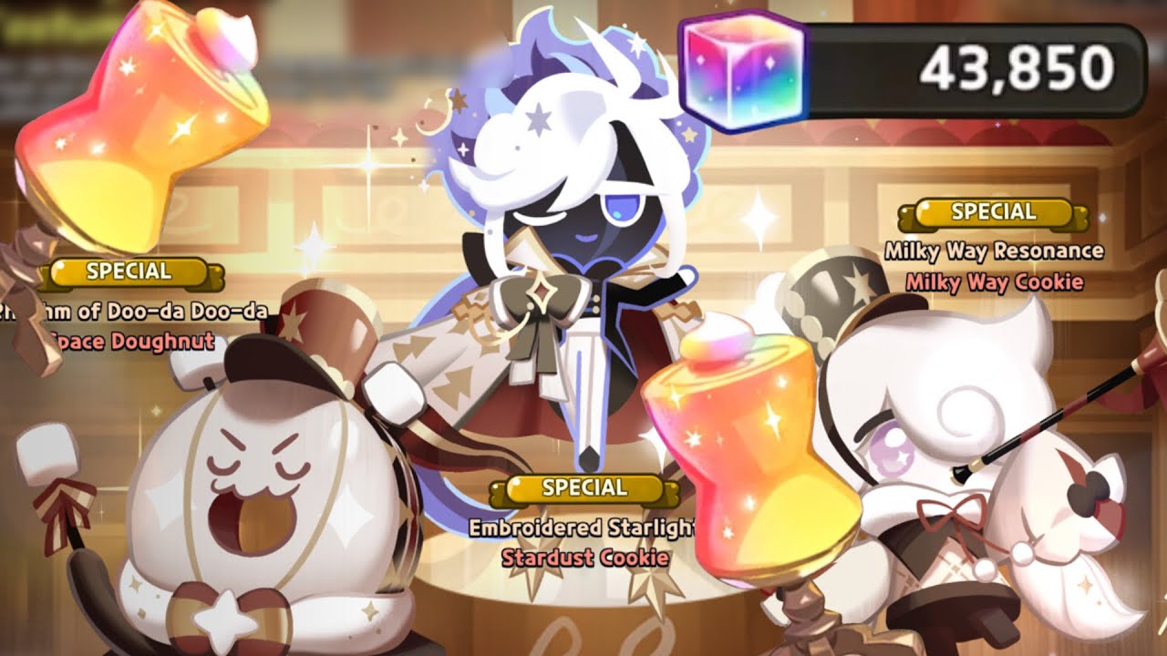 Milky Way Where Costume Gacha 🛤️ Holiday Express Cookie Run Youtube