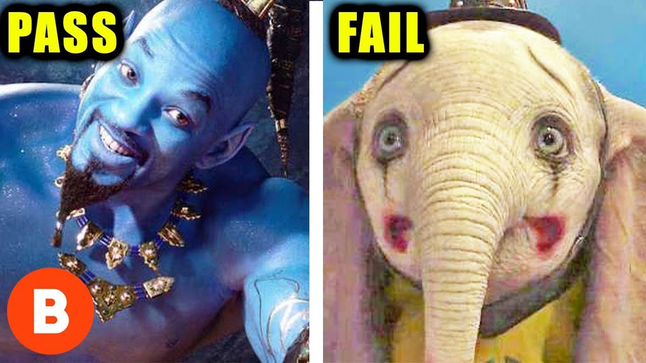 Disney Live Action Fails And Successes - YouTube