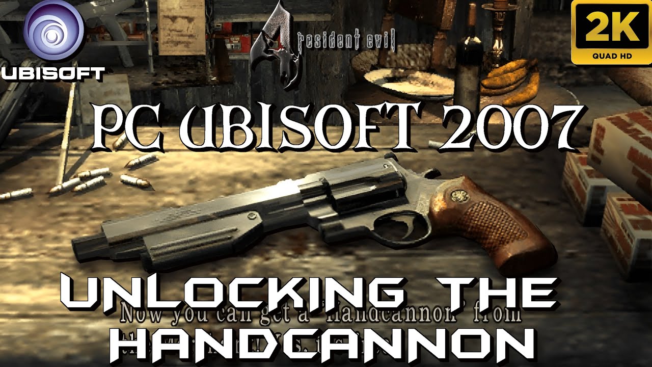 RE4 PC 2007 Mercenaries - Unlocking The Handcannon - YouTube