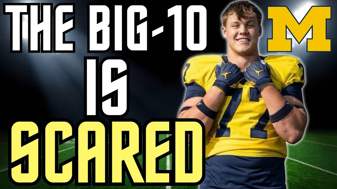 Blake Frazier Another ELITE Wolverine | 4⭐️ Michigan Offensive Tackle ...