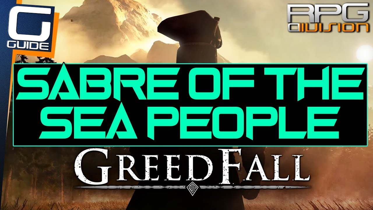 GREEDFALL - Best One Handed Heavy Weapon Location (Sabre of Sea People ...