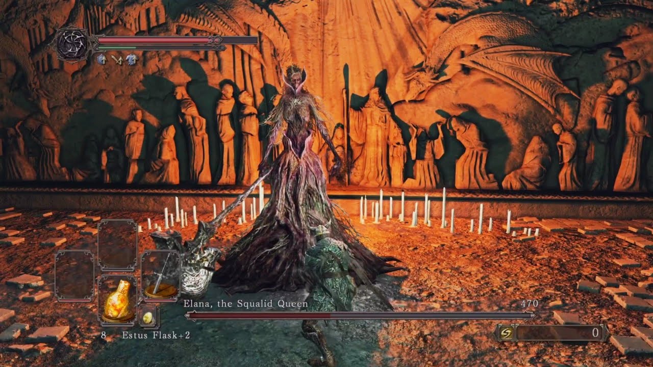 Dark Souls 2 Elana, Squalid Queen | PS5 Gameplay Walkthrough ...