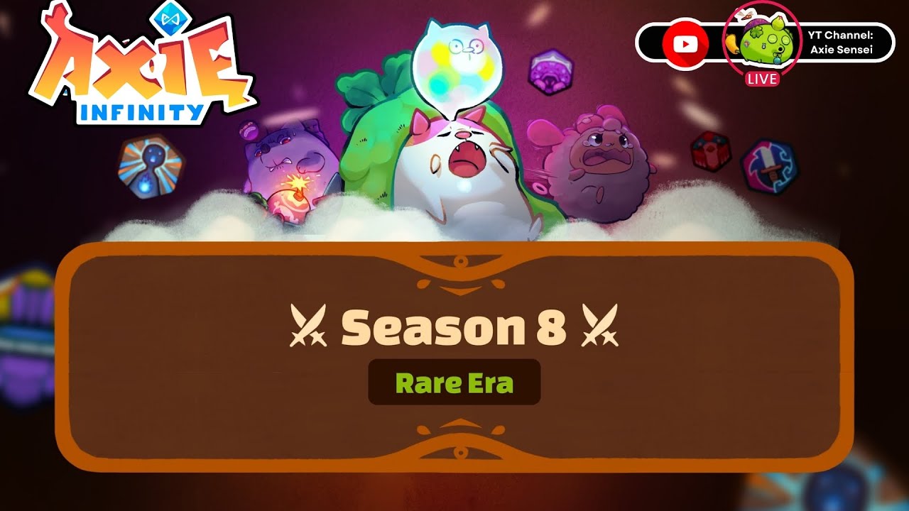 🔴 LIVE | AXIE INFINITY | ORIGINS | SEASON 8 | RARE ERA | letz Goo ...