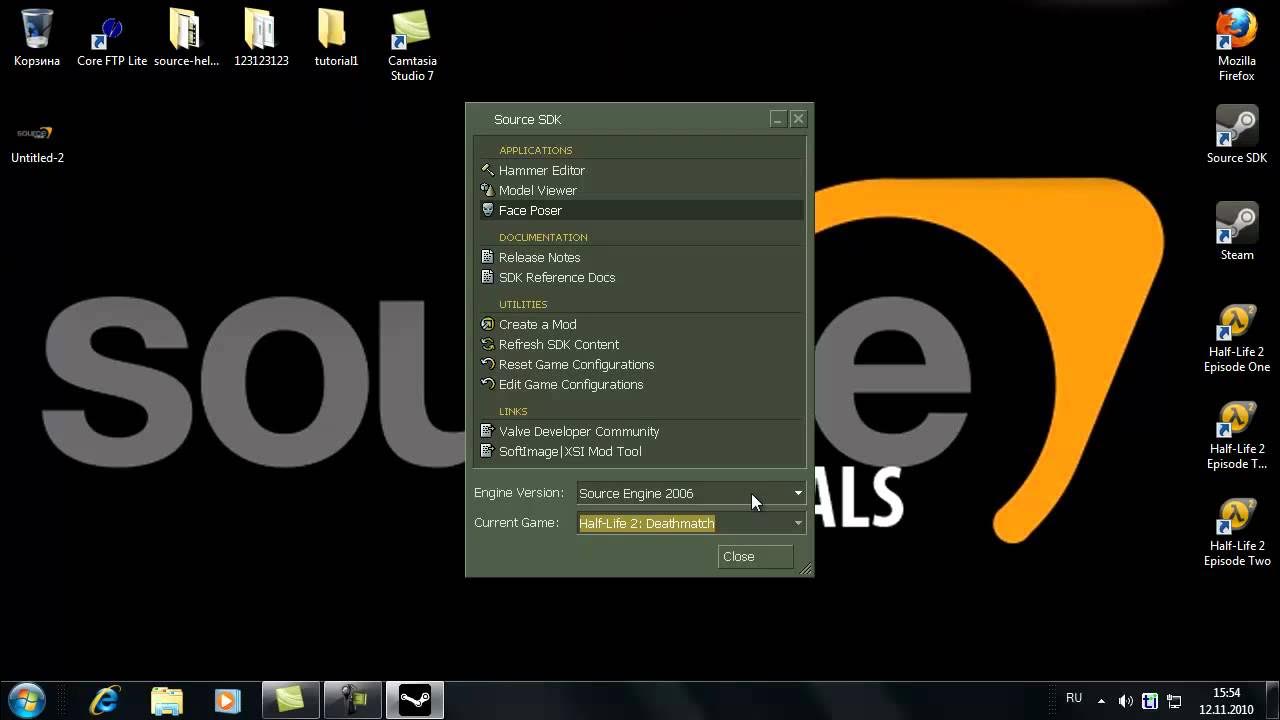 Tut # 1 - Install Source SDK - YouTube