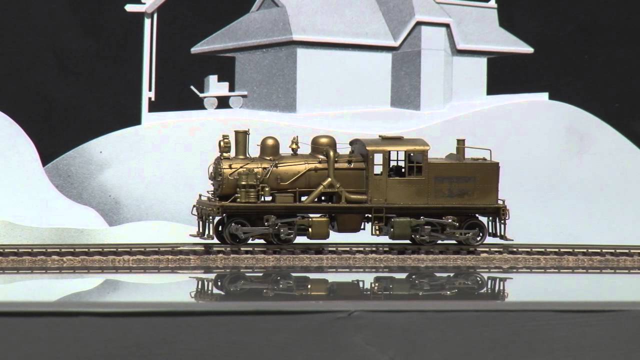 060379-HO Brass Model Train - PFM Vulcan 50-Ton Duplex Logging Loco ...
