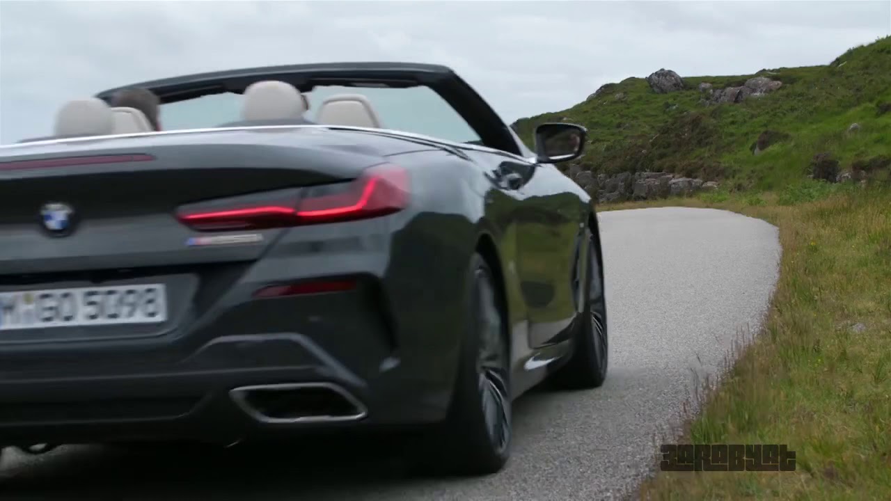 BMW 8-series Convertible 850i test drive - YouTube