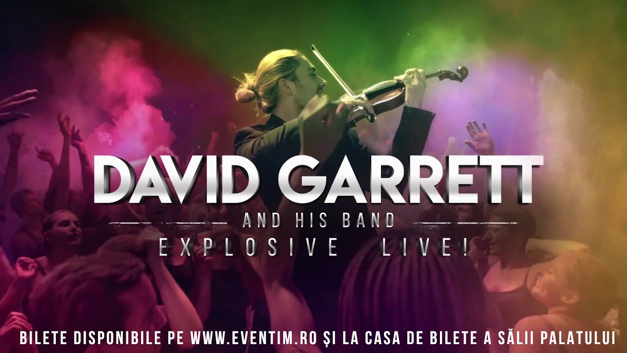 Promo David Garrett - Explosive Live 2018 - YouTube
