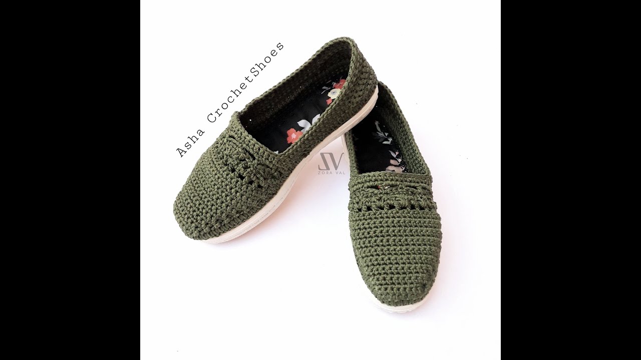 Cara Membuat Sepatu Rajut || Asha Crochet Shoes || Part 2/2 - YouTube