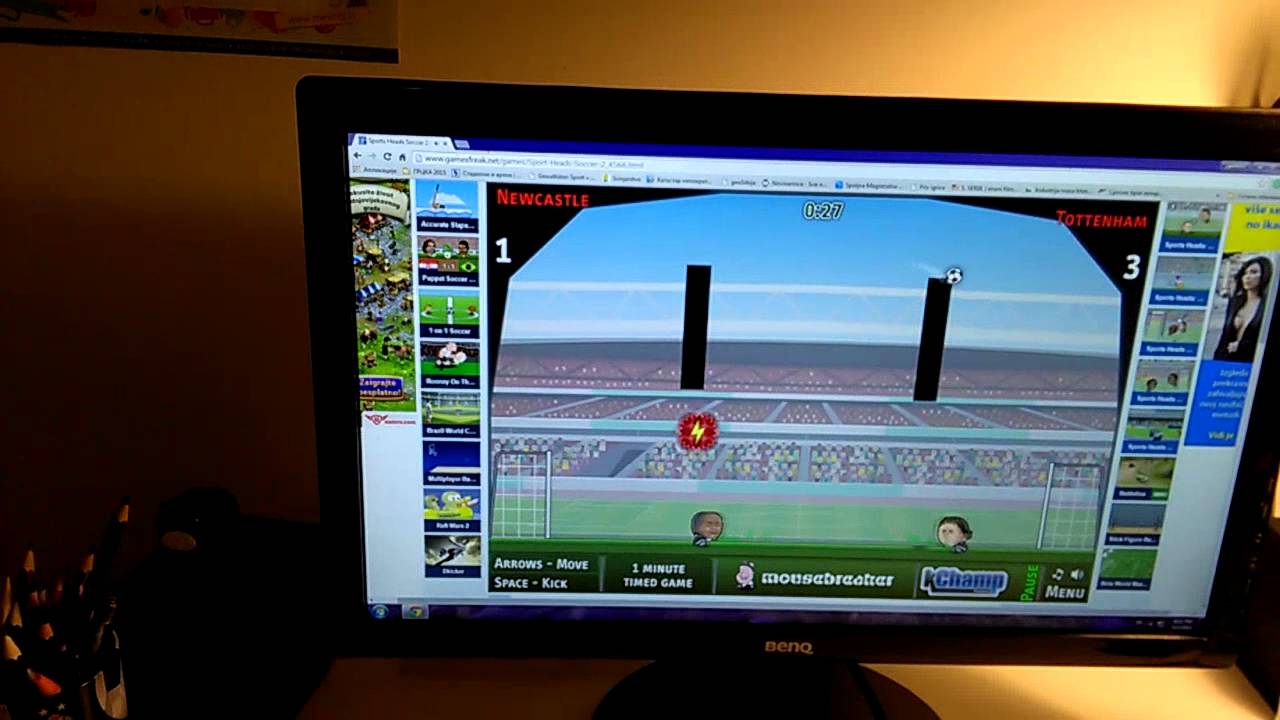 head soccer sa tatom ep 1 (danilo games srbija - YouTube