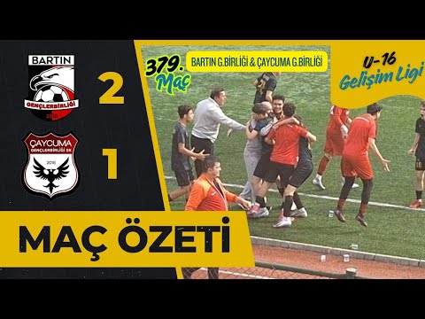 Bartın GB 2-1 Çaycuma GB | U-16 Gelişim Ligi Maç Özeti