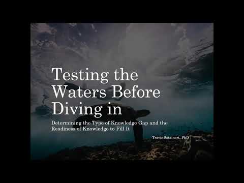 [Training Module] Testing the Waters Before Diving In - YouTube